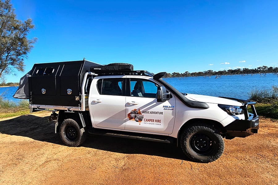 Toyota Hilux HAWK 4×4 Dual Cab Camper - Aussie Adventure Camper Hire