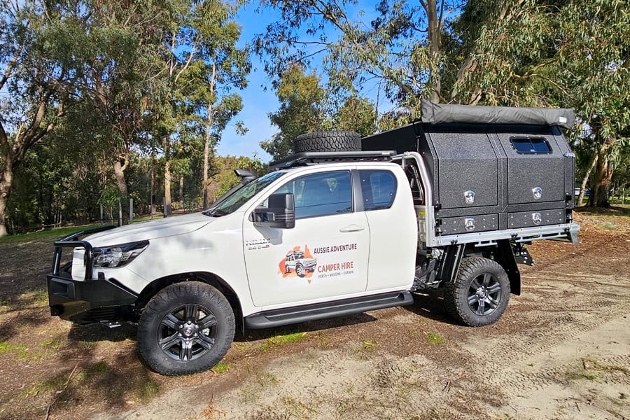 Toyota Hilux HAWK 4×4 Extra Cab Camper - Aussie Adventure Camper Hire